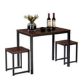 UBesGoo 3 Piece Dining Table Set Kitchen Table Set for 2 Rustic ...