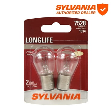 Sylvania 1157 Long Life Mini Bulb 2 Pack for Car Interior Exterior Lighting - Walmart.com