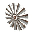 DecMode Metal Windmill Wall Decor - Farmhouse Sculpture - Walmart.com