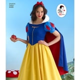 Simplicity Misses' Size 6-12 Disney Snow White Costume Pattern, 1 Each ...