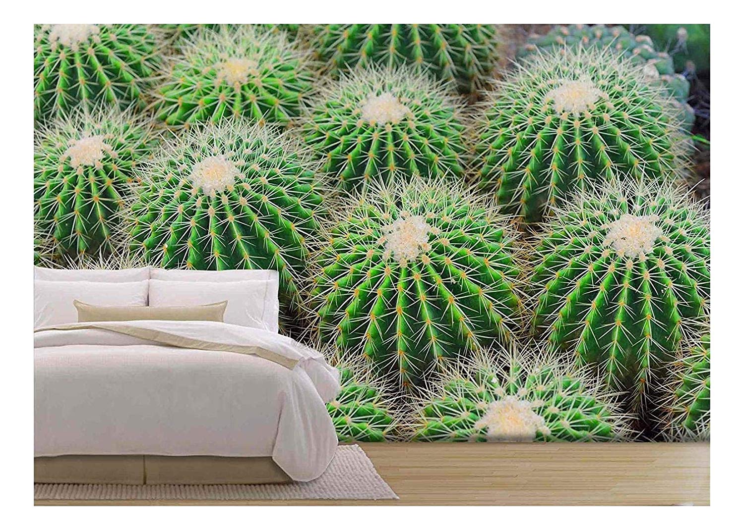 Wall26 View of a Cactus - Removable Wall Mural | Self-adhesive Large ...