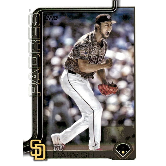 2025 TOPPS #323 YU DARVISH SAN DIEGO PADRES - Walmart.com