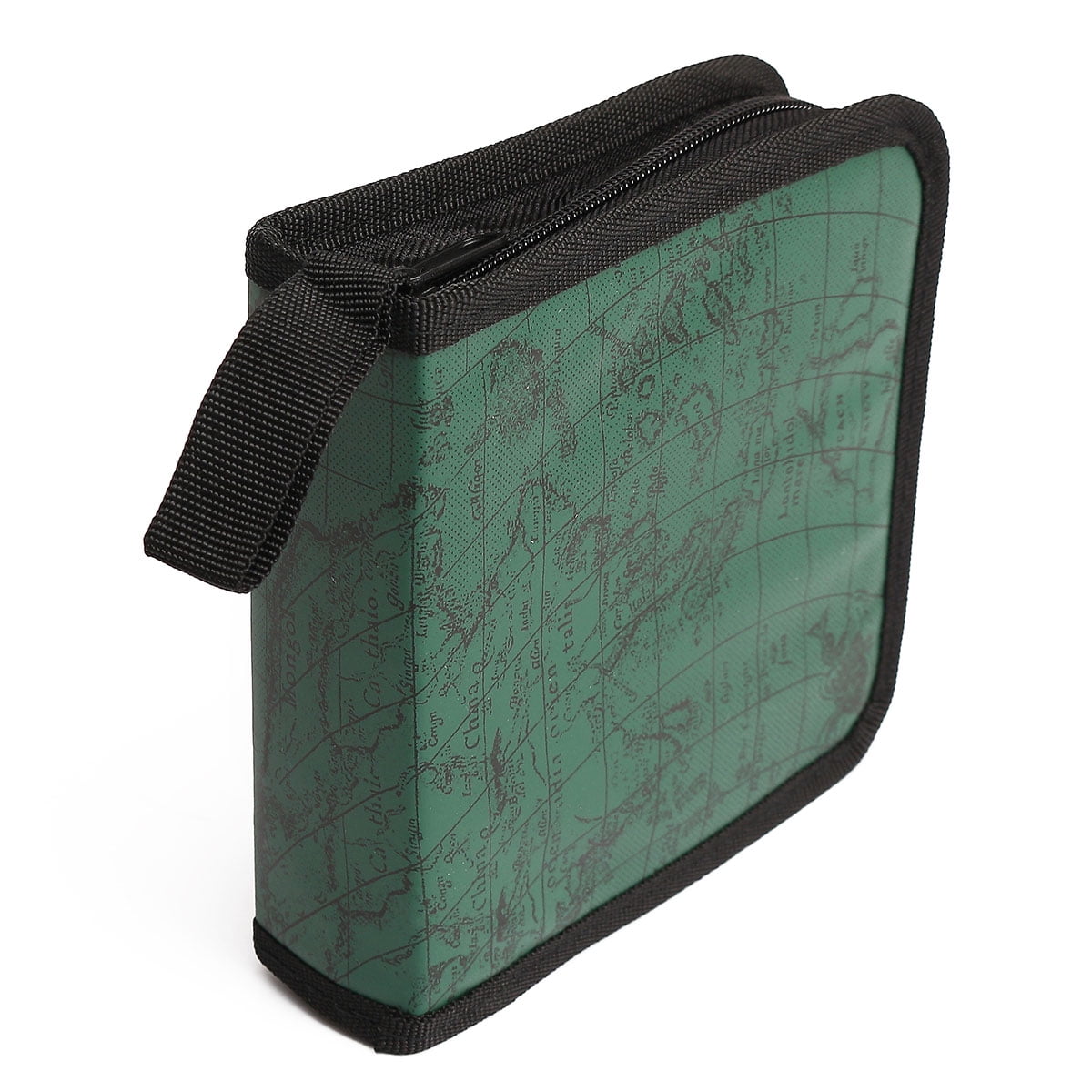 40 Disc CD Holder DVD Case Storage Wallet VCD Organizer Faux Leather ...