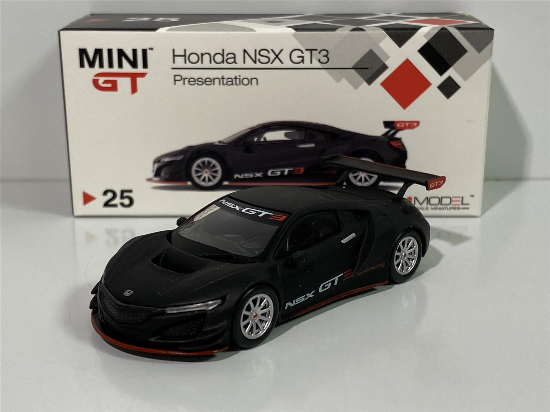 Honda NSX GT3 Presentation 1:64 Scale TSM Mini GT MGT00025L - Walmart.com