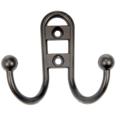 Mainstays, Single Satin Nickel Hooks, 6 Pack, Mounting Hardware ...