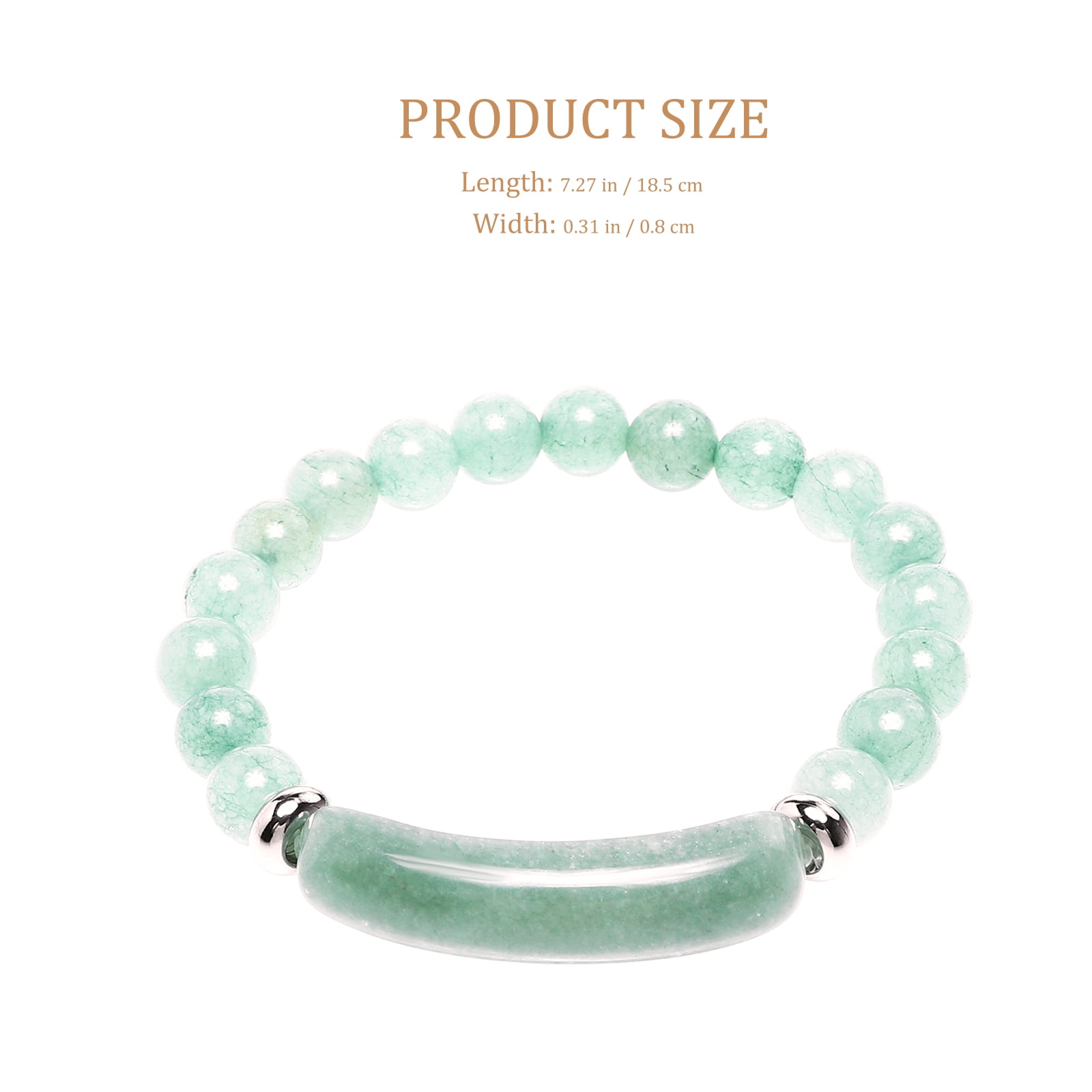 Click here for Kontonty 1set Natural Stone Bracelet For Aventurin... prices