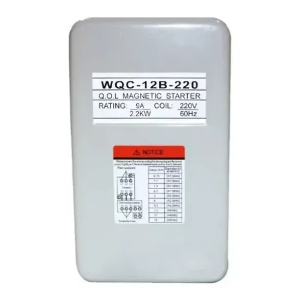 Arrancador Tensión Plena P Motor Eléctrico Wqc-12b-220 | Walmart en línea