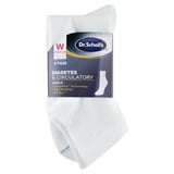 Dr. Scholl's Women's Diabetic & Circulatory Ankle Socks 4 Pair with ...