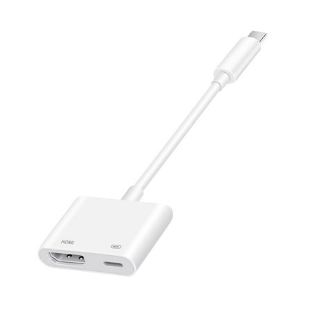 Houkiper HD 1080P 8-Pin to HDMI Female Video Adapter For iOS iPhone ...