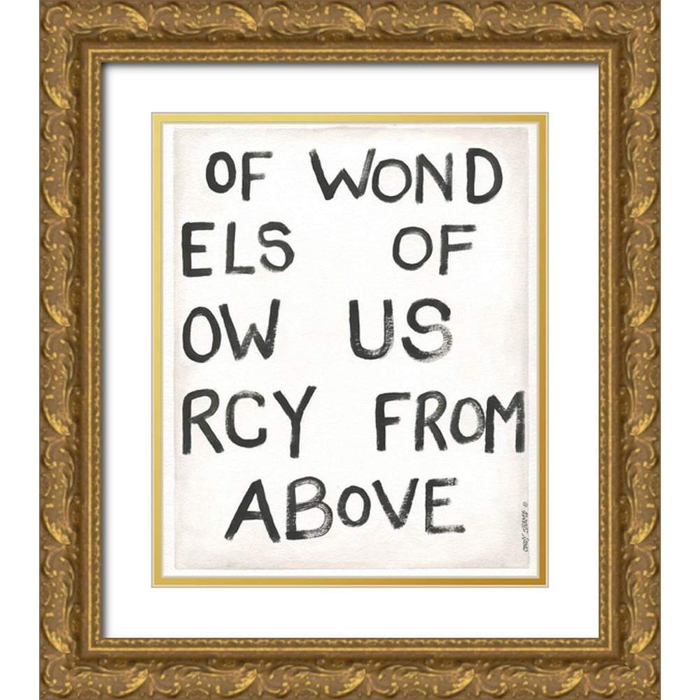 Shamp, Cindy 20x23 Gold Ornate Wood Framed with Double Matting Museum ...