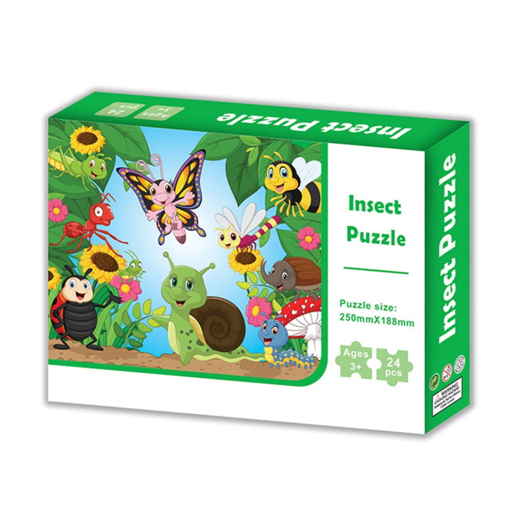 24 Pieces Jigsaw Puzzles Perfect Snap Tight Interlocking Puzzles For ...