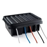 SOCKiTBOX Model 330 BK Weatherproof Electrical Box, Large - Black ...