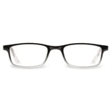Equate Unisex Reader Glasses with Case, Plastic Lens, Black and Clear ...