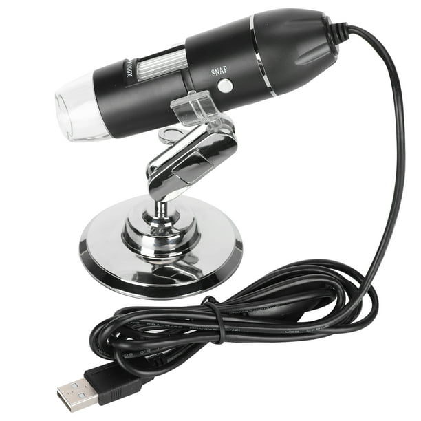 USB Digital Microscope CMOS Sensor Industrial USB Microscope Built-in 8 ...