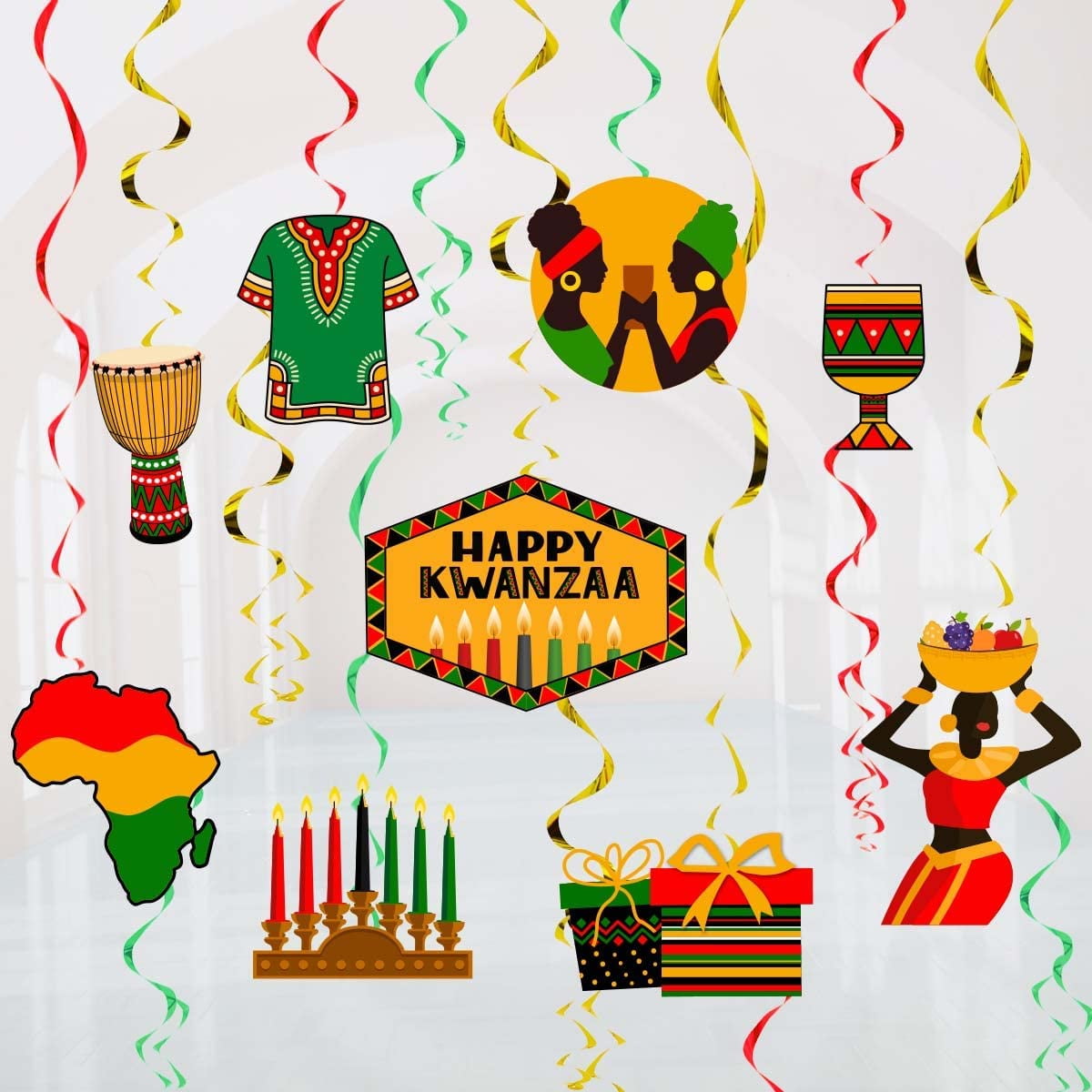 Happy Kwanzaa- African Heritage Holiday Party Decorations-Party ...