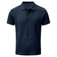 Breeze Polo Shirts for Men Short Sleeve Collared Shirt with Chest ...