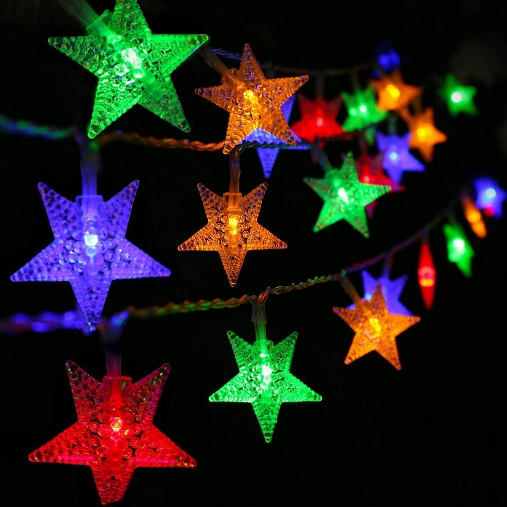 Click here for Yoptop 33ft 100 Led Star String Lights Plug In Chr... prices
