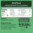 ChipMonk Baking Allulose Monk Fruit Sweetener Blend, Low Calorie, Low ...