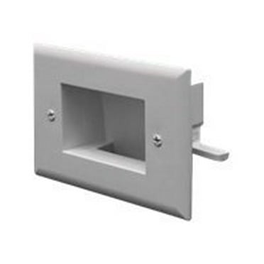 1 Port Fiber Wall Plate SC Simplex Optic Optical with 1-Gang Mounting ...