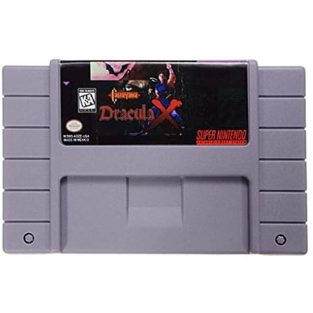 Yongse Castlevania Dracula X 16 Bit Game Cartridge Card for SFC SNES ...