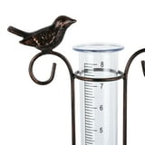 Mainstays Outdoor Rain Gauge and Thermometer Decorative Garden Stake ...