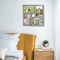 4 Pack Gray Collage Picture Frames 4x6 ,4x6 Photo Frame for Wall ...