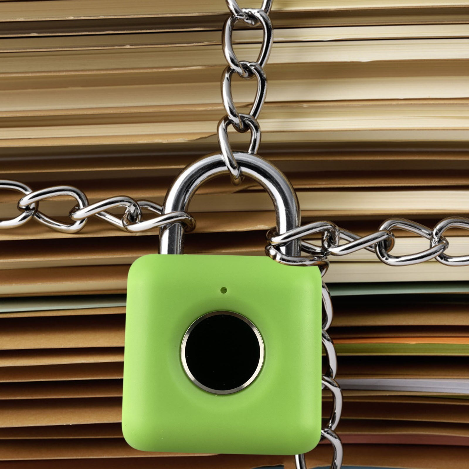 Fingerprint Padlock, Ultra Light One Touch Open Fingerprint Lock, Small ...