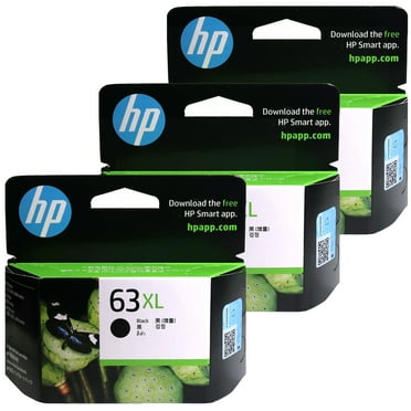 HP 65XL Original Ink Cartridge 2-Pack, High Yield Black for Inkjet ...