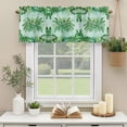 Curtain Valances for Kitchen Windows,Rod Pocket Short Valance Summer ...