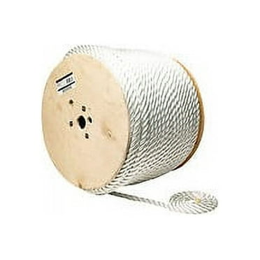 Seachoice Twisted Nylon Rope, White - Walmart.com