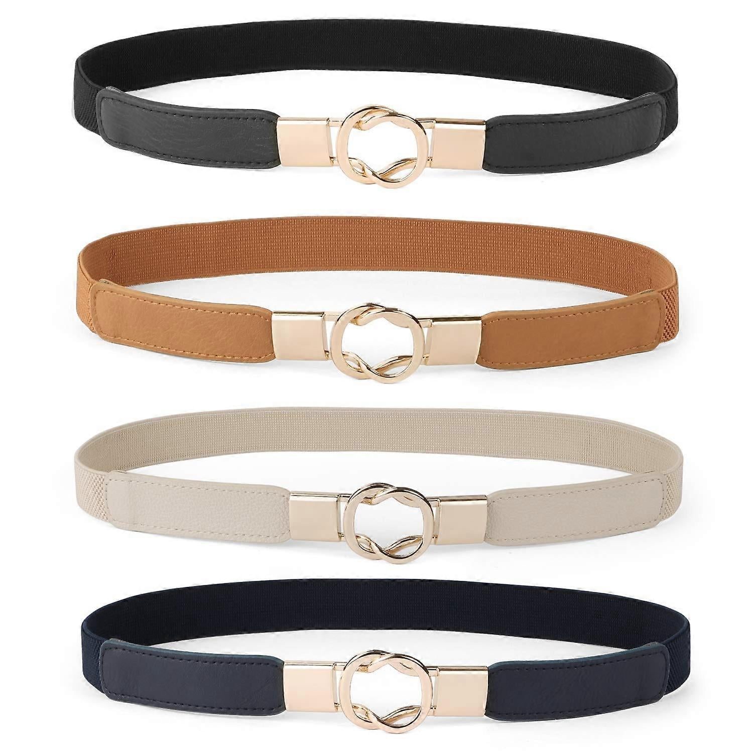 Click here for Vett Women Skinny Belt For Dresses Retro Stretch L... prices