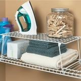 Closetmaid Stackable Shelves Organizer, Multi-Purpose Closet Hang Wire ...