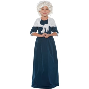 Colonial Girl Halloween Costume - Walmart.com