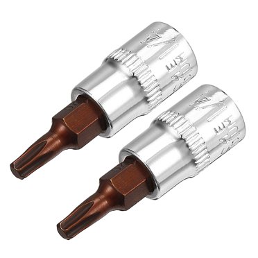Unique Bargains 2 Pcs 1/4" Drive Socket Breaker L Shape Extension Bar ...