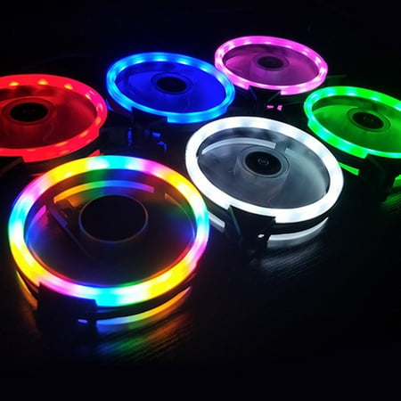 120mm LED Ultra Silent Computer PC Fan; Cpu Heatsink Cooler; Case Fan ...