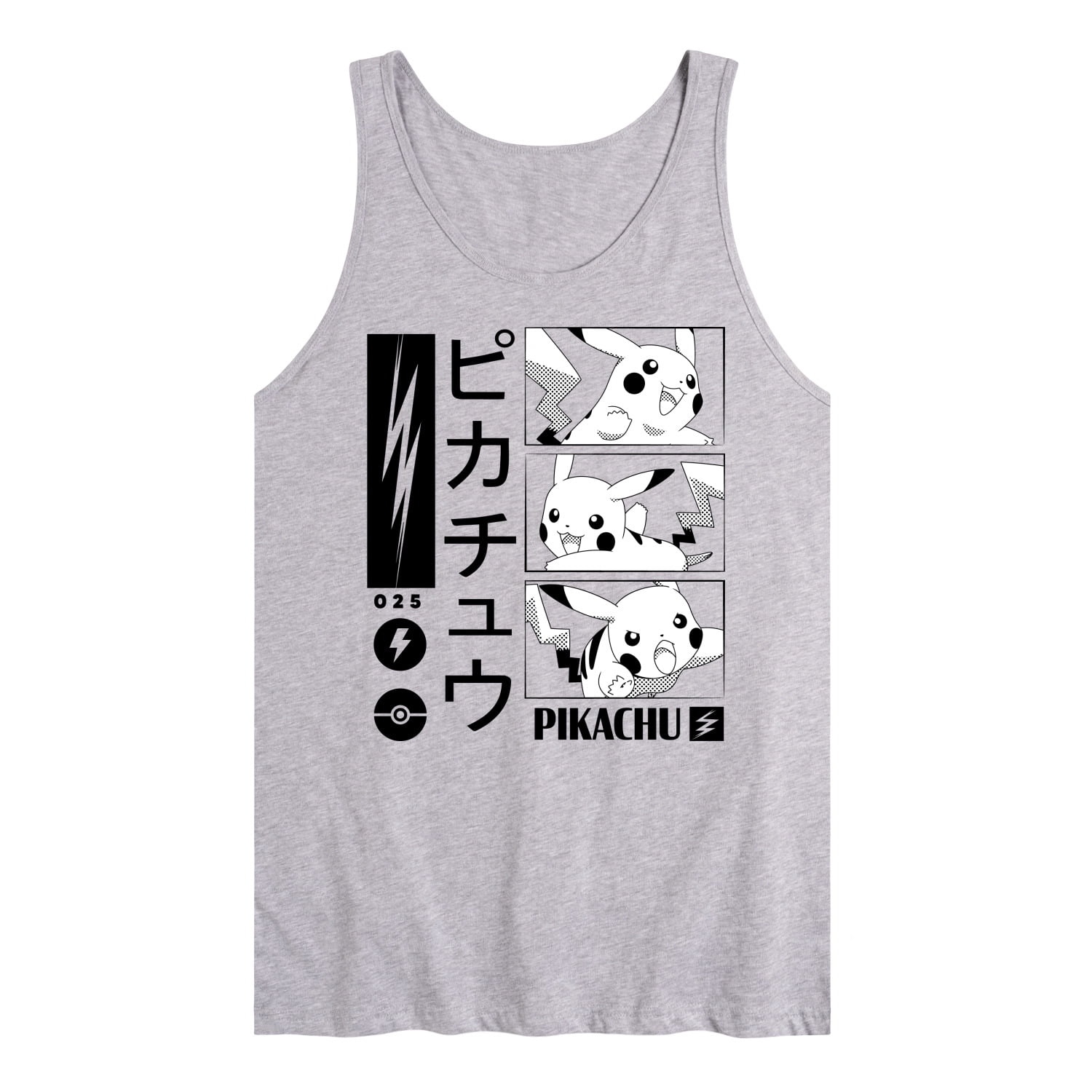 Pokémon - Pikachu Manga Panels - Men's Jersey Tank Top - Walmart.com