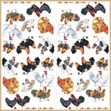 Chicken Paper Napkins CHICKEN COLLECTION 40pcs Lunch Napkins, Rooster ...