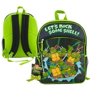 Full Size Black and Red Teenage Mutant Ninja Turtles Backpack - Walmart.com