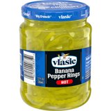 Vlasic Deli Style Banana Pepper Rings, Hot Peppers, 12 Oz - Walmart.com