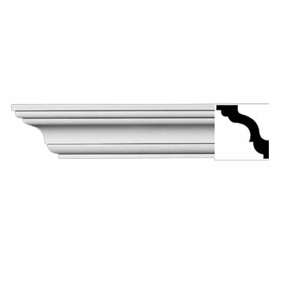 Cornice White Urethane Wellesley 94" L Simple | Renovator's Supply ...