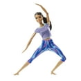 Barbie Made to Move Doll with Realistic Body Arms & Legs, Curly ...
