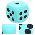BESTSKY 2026 New Big Dice 2Pcs Gathering Large Dices Prop Activity Eva ...