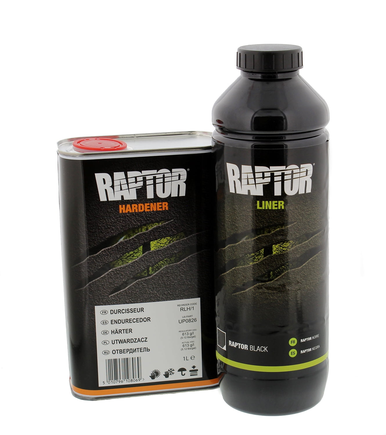 U-POL Raptor 1 Liter Black Truck Bed Liner & Hardener Upol - Walmart ...