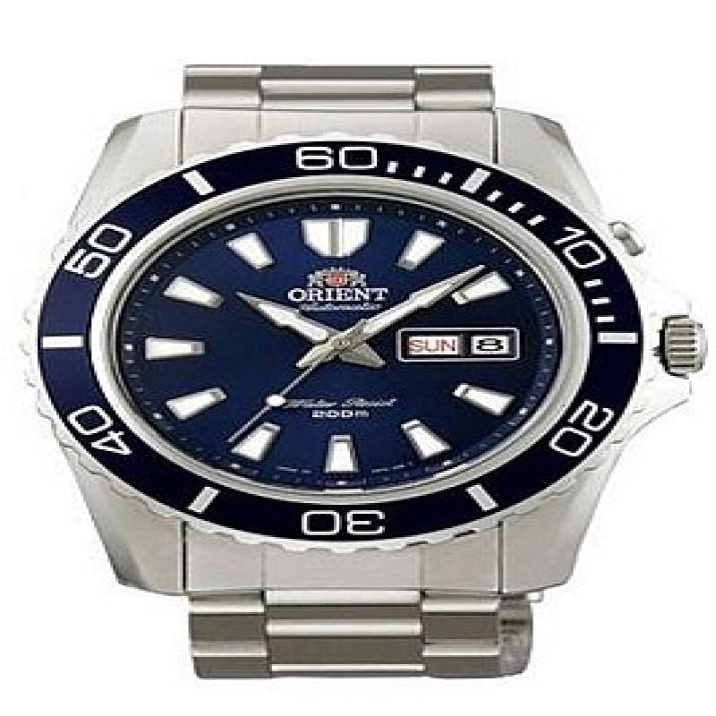 Orient - Orient Men's Blue Mako XL Automatic Dive Watch CEM75002D ...