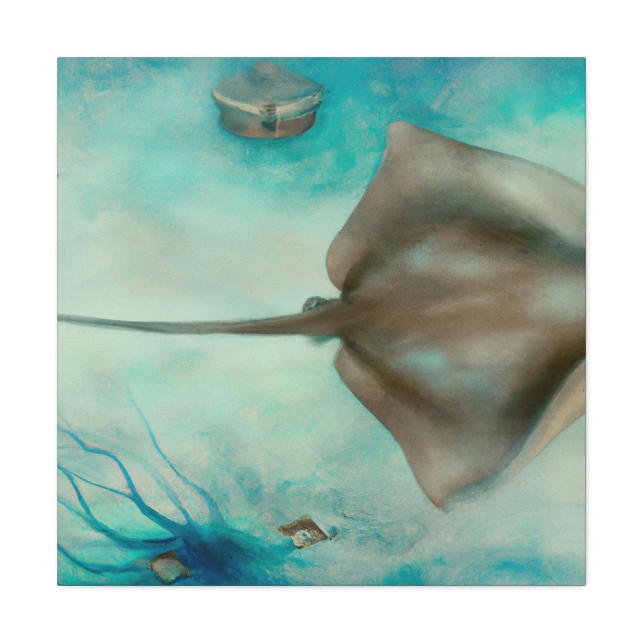 Stingray Steampunk Portrait - Canvas - Walmart.com