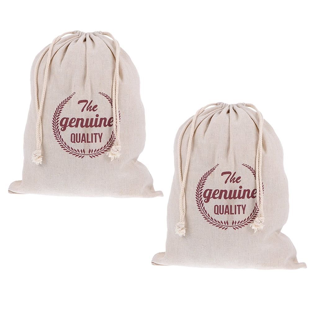 Click here for Kakowely 2pcs Drawstring Bread Bags Reusable Linen... prices
