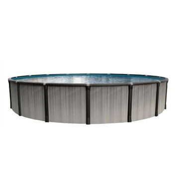 Aquarian Pools, 27ft x 52in, Fuzion Series Round Steel Above Ground ...