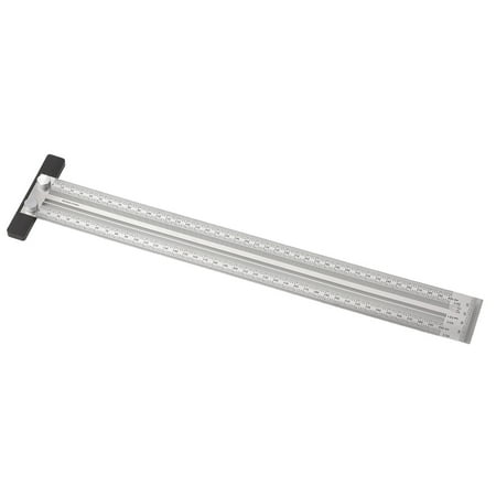 dodocool High- Scale Ruler Marking Ruler T-Type Hole Ruler Right Angle ...