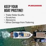 Megaware Keel Guard XL ScuffBuster Bow Protector, Stainless Steel, Easy ...