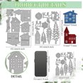 1Set Christmas Theme Carbon Steel Cutting Dies Stencils Photo Album ...